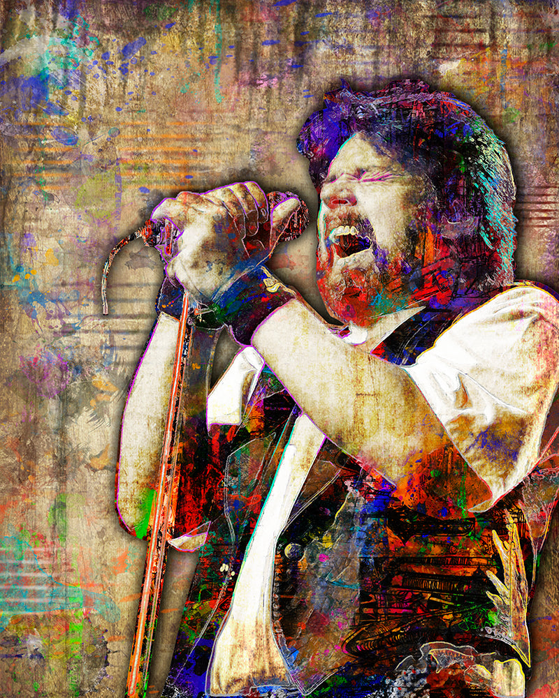 Bob Seger Poster, Bob Seger Gift, Bob Seger Tribute Fine Art – McQDesign