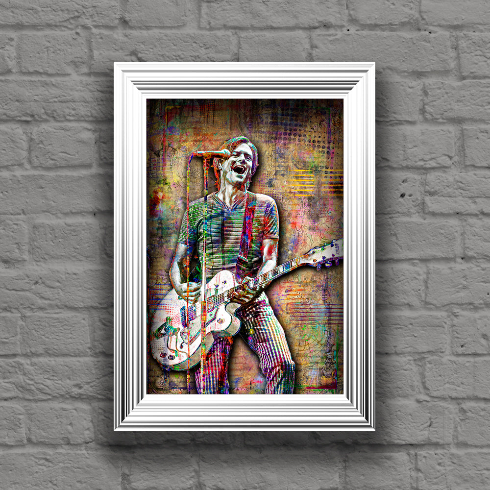 Bryan Adams Poster, Bryan Adams Tribute Fine Art Poster – McQDesign