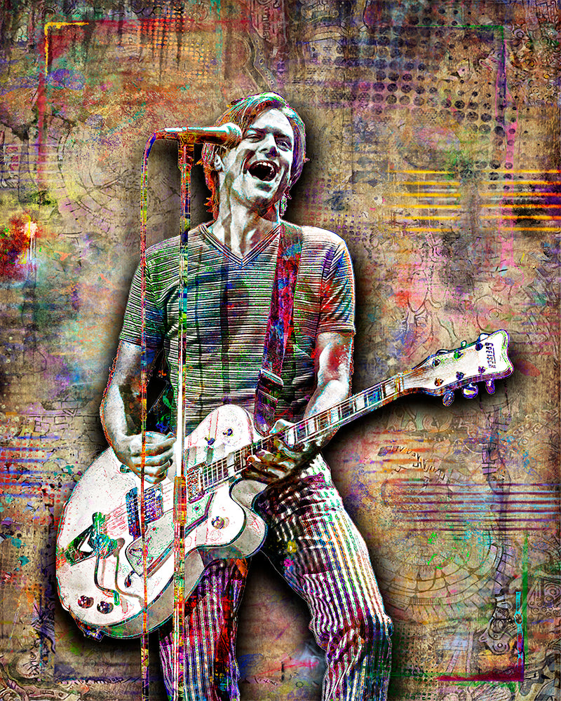 Bryan Adams Poster, Bryan Adams Tribute Fine Art Poster – McQDesign