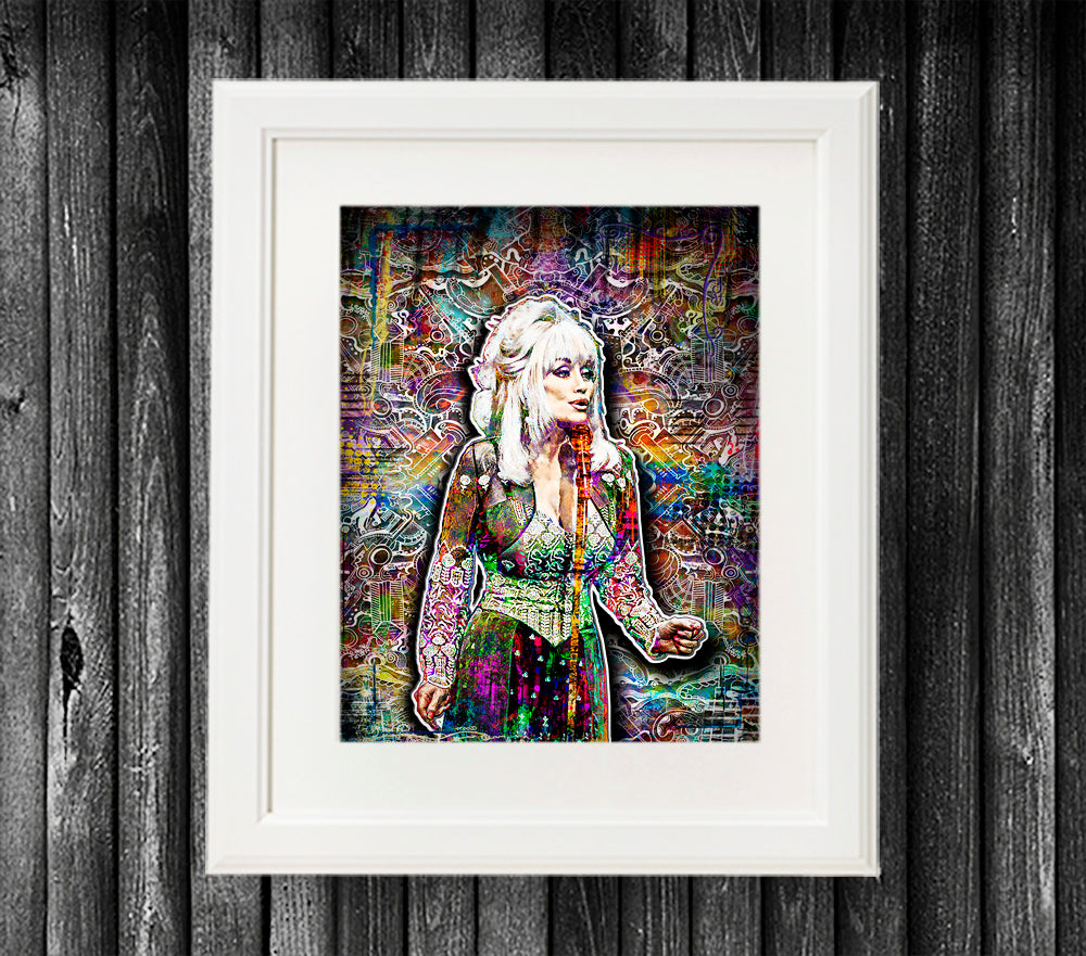 Dolly Parton Poster, Dolly Parton Colorful Gift, Dolly Parton Tribute ...