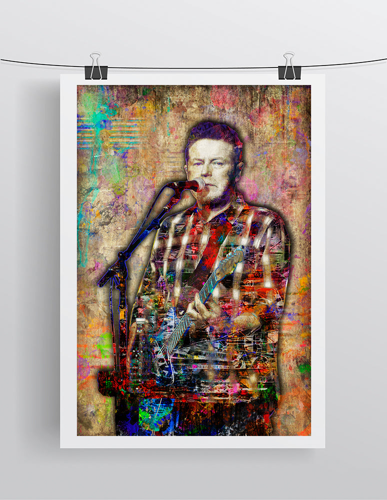 Don Henley Poster, Don Henley of the Eagles Gift, Don Henley Colorful ...