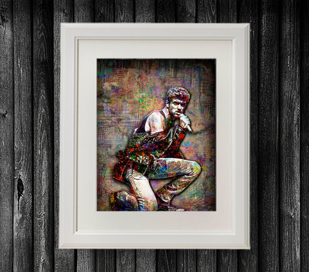 George Michael Poster, George Michael 2 Print, George Michael Tribute ...