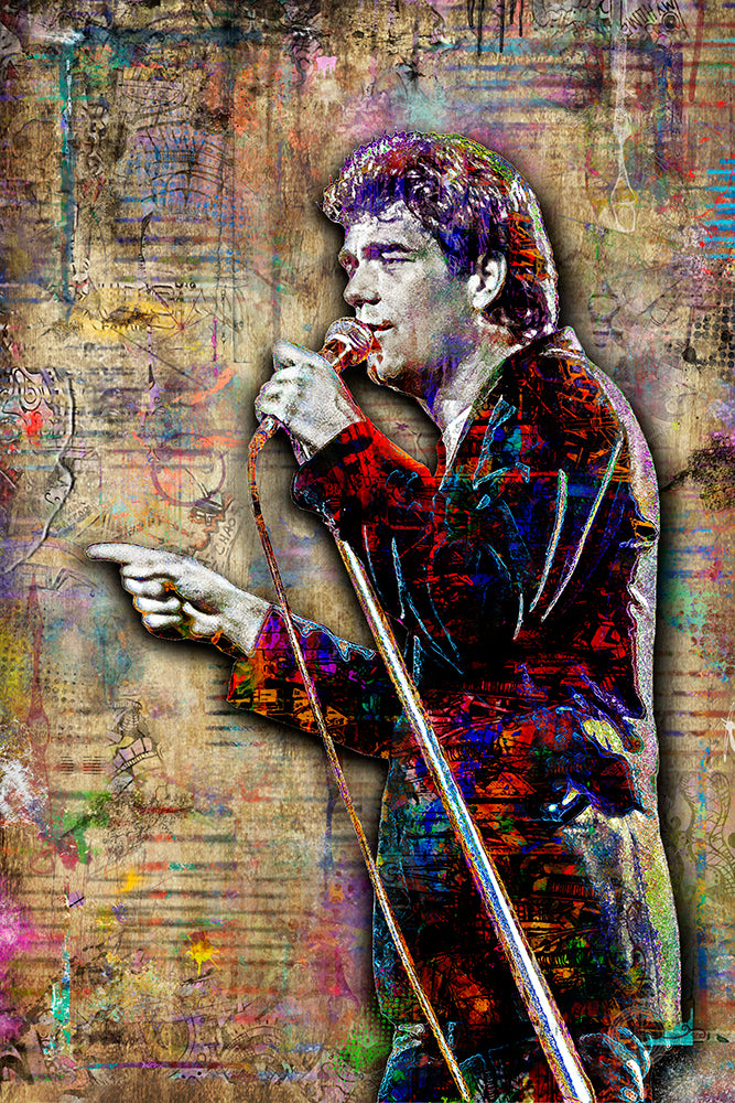 Huey Lewis Poster, Huey Lewis and The News Tribute Fine Art – McQDesign