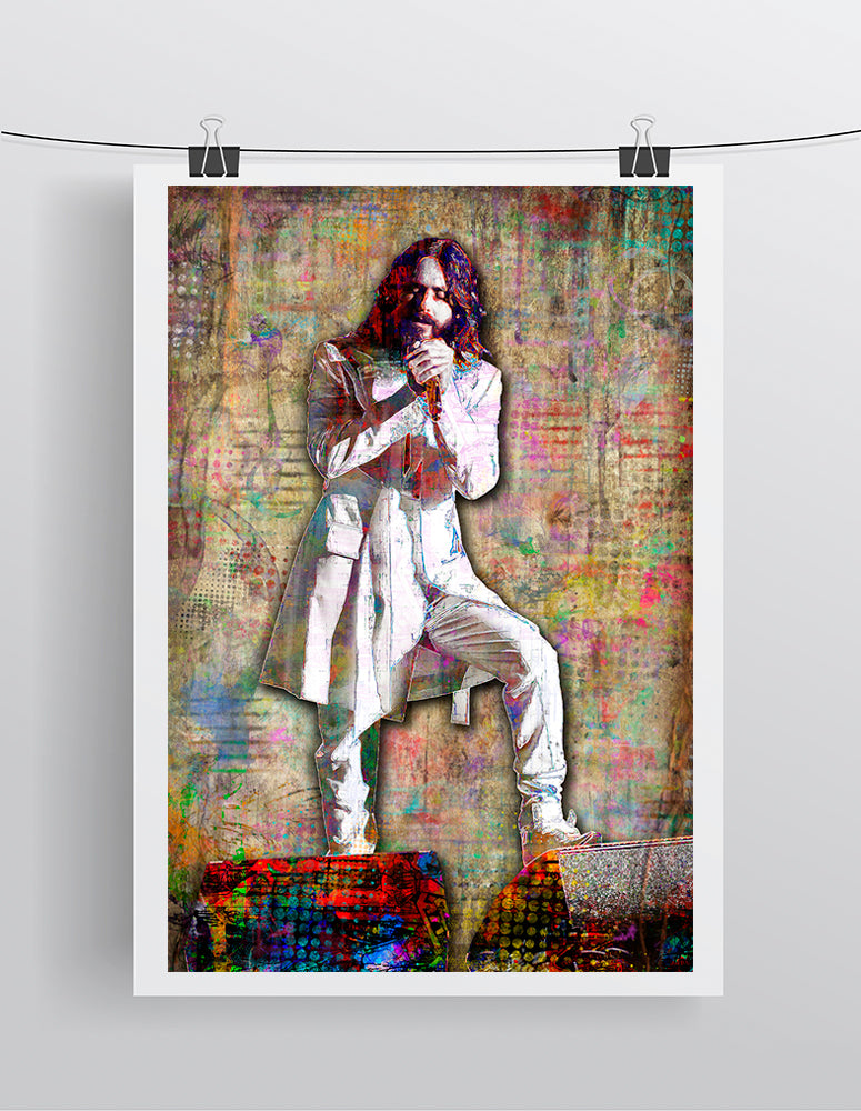 Jared Leto 30 Seconds to Mars Poster Fine Art – McQDesign