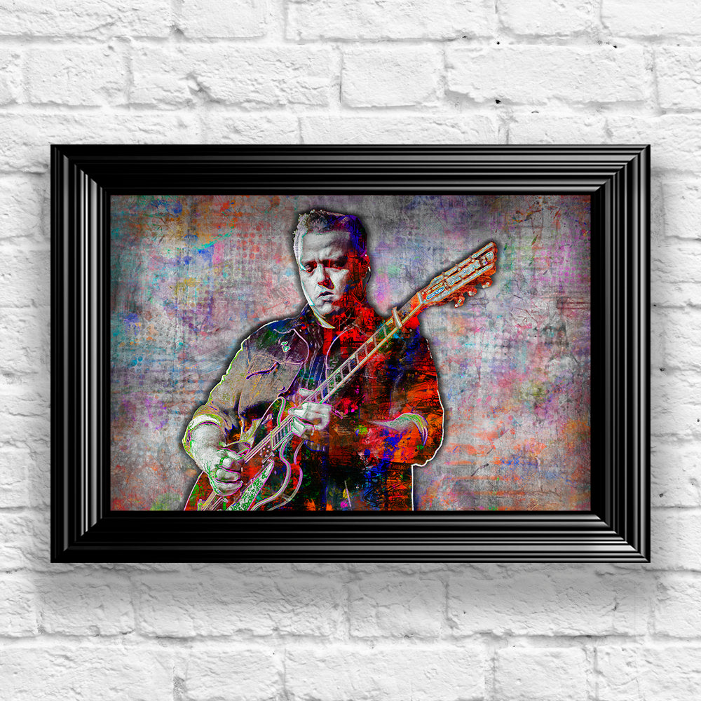 Jason Isbell Poster, Jason Isbell Landscape Gift, Jason Isbell Colorfu ...