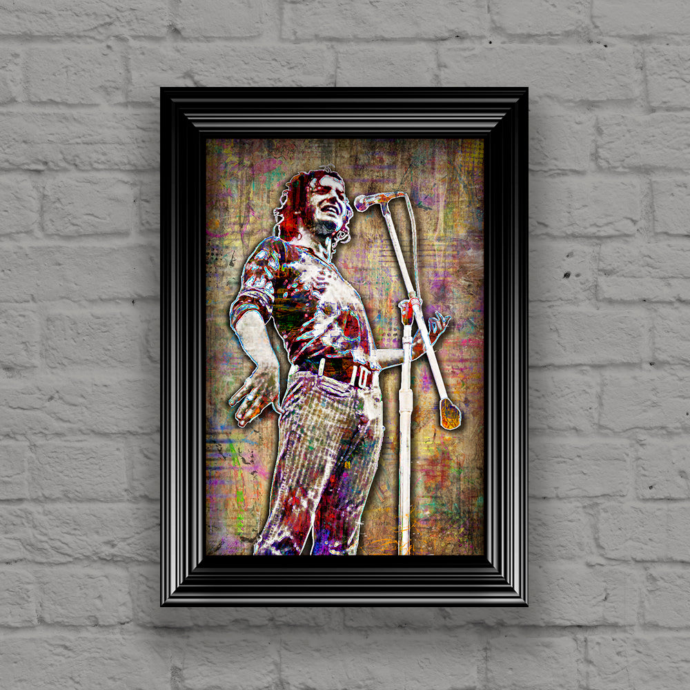 Joe Cocker Poster, Joe Cocker Tribute Fine Art – McQDesign