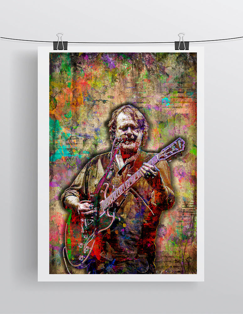 John Bell of Widespread Panic Poster, John Bell Gift, John Bell Tribut ...