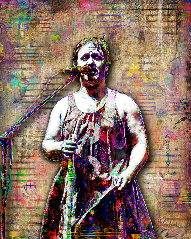 John Fishman Poster, John Fishman of Phish Gift, Phish Drummer Tribute ...