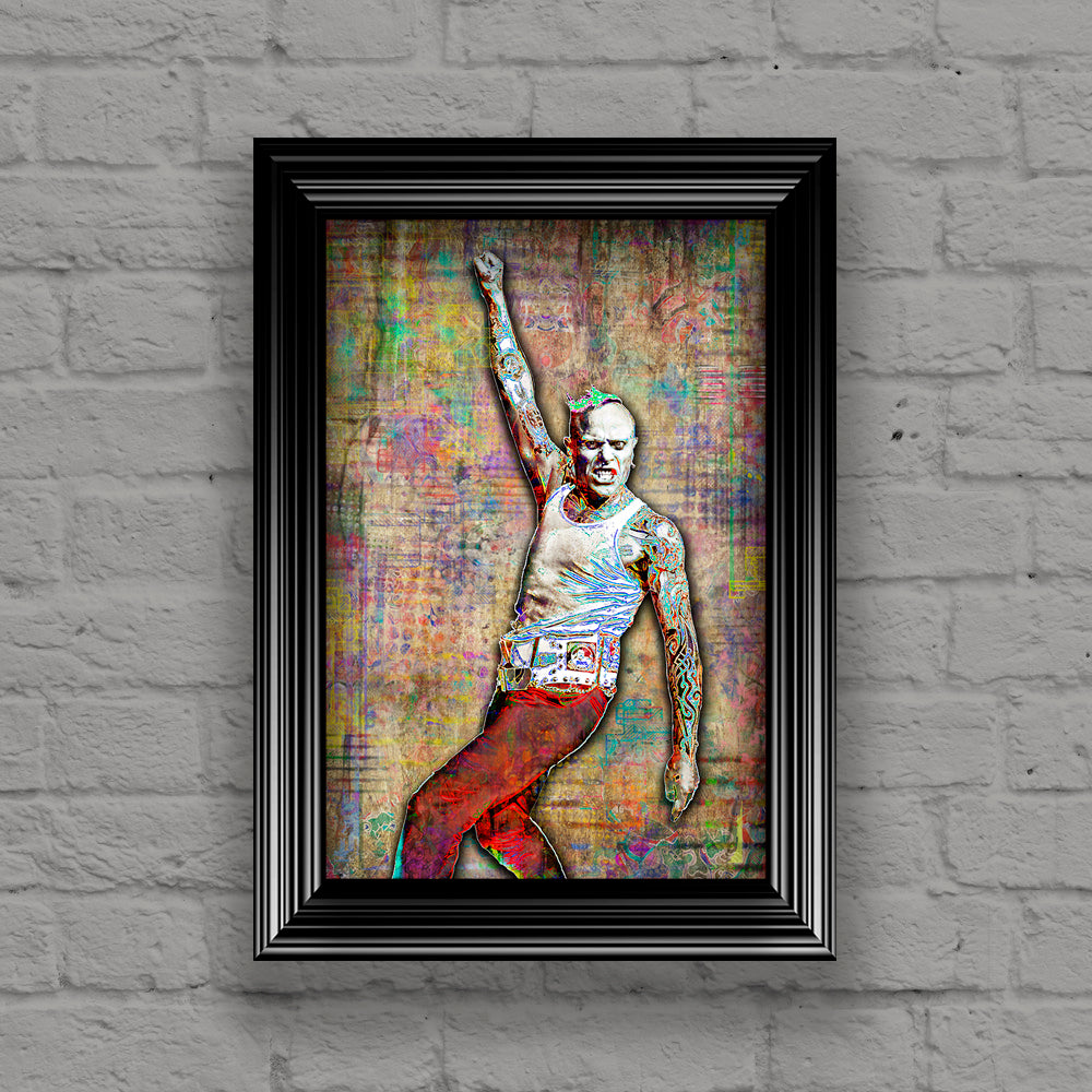Keith Flint Poster 2, Keith Flint of Prodigy Gift, Prodigy Tribute Fin ...