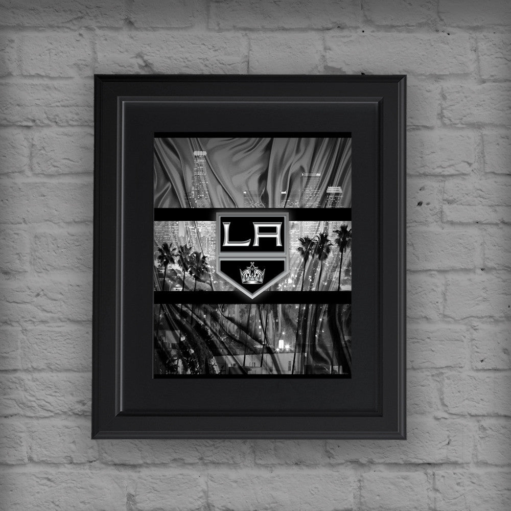 Los Angeles Kings Poster, LA Kings Hockey Print, Los Angeles Kings Man ...