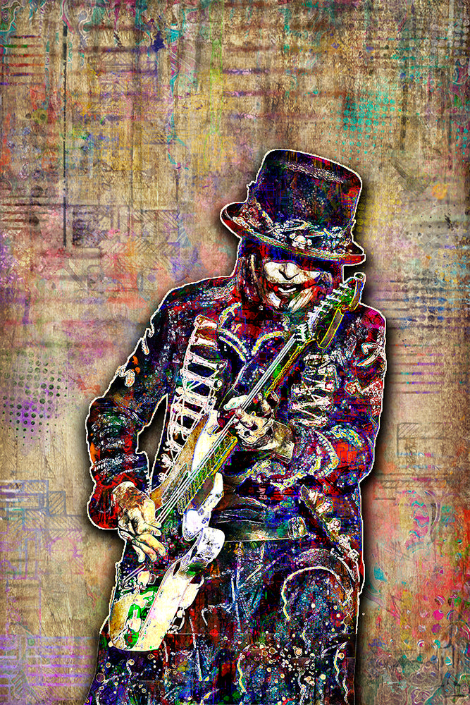 Mick Mars Poster, Motley Crue Gift, Mick Mars of Motley Crue Tribute F ...