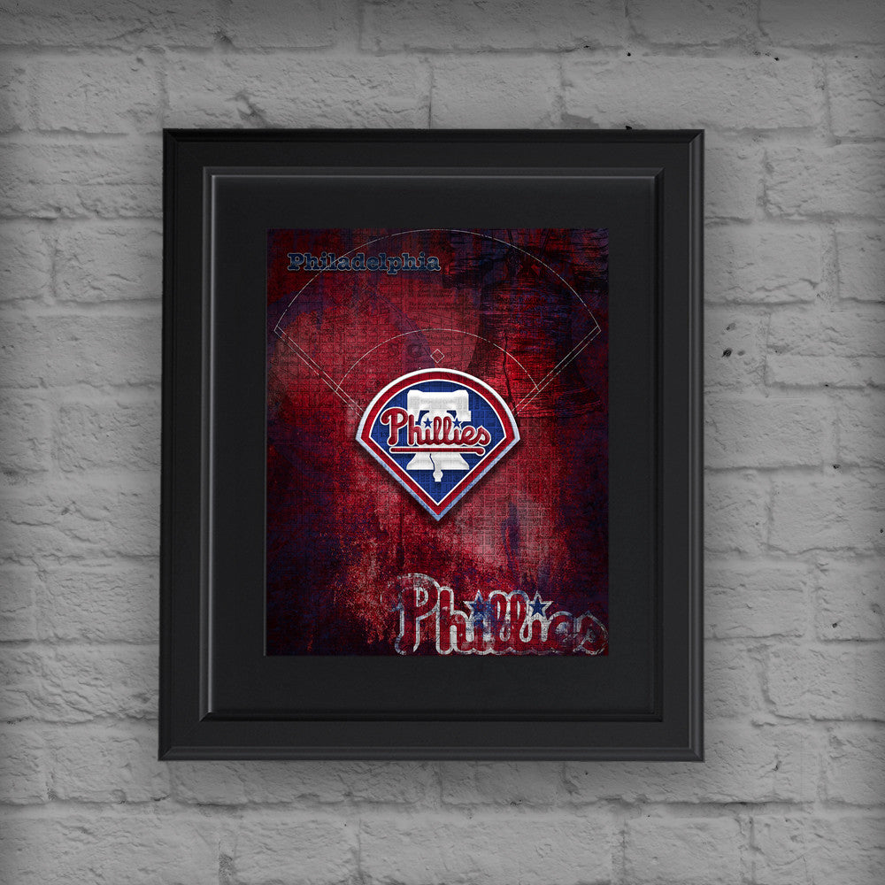Philadelphia Phillies Poster, Philadelphia Phillies Artwork Gift, Phil ...