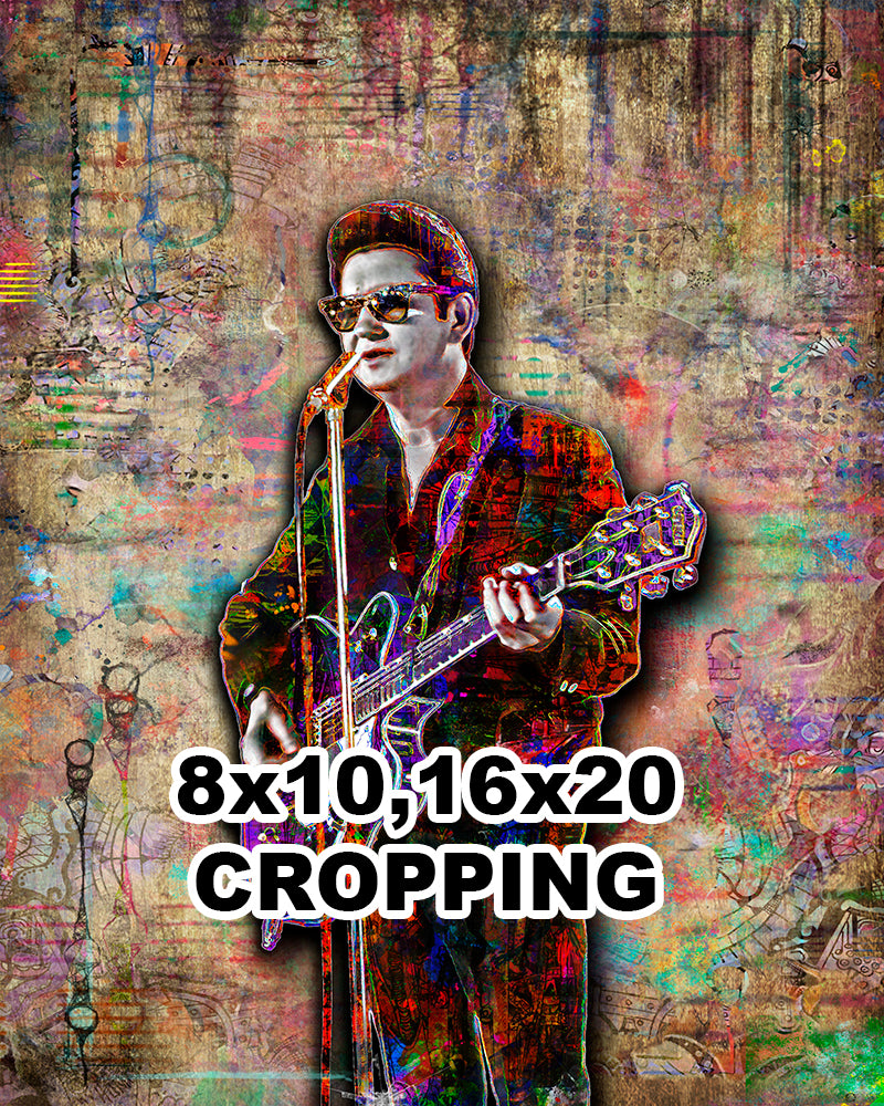 Roy Orbison Poster, Roy Orbison Tribute Fine Art – McQDesign
