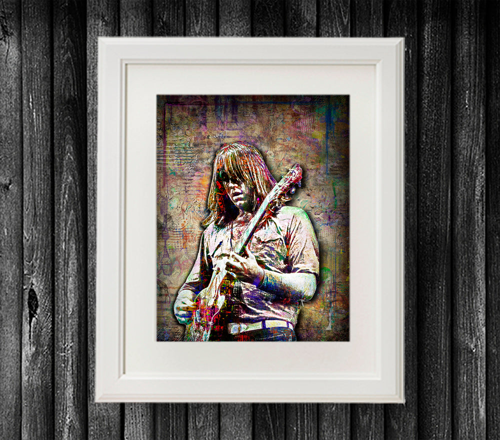 Terry Kath Chicago Poster, Terry Kath 2 of Chicago Print Fine Art ...