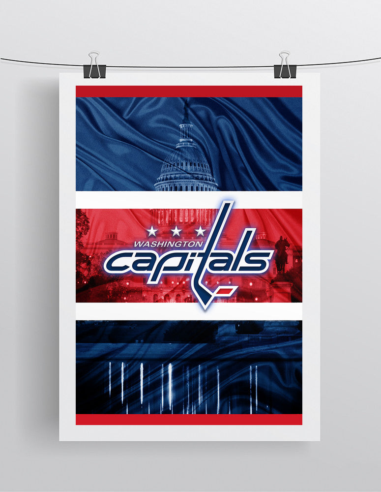 Washington Capitals Hockey Poster, Washington Capitals Gift, Capitals ...