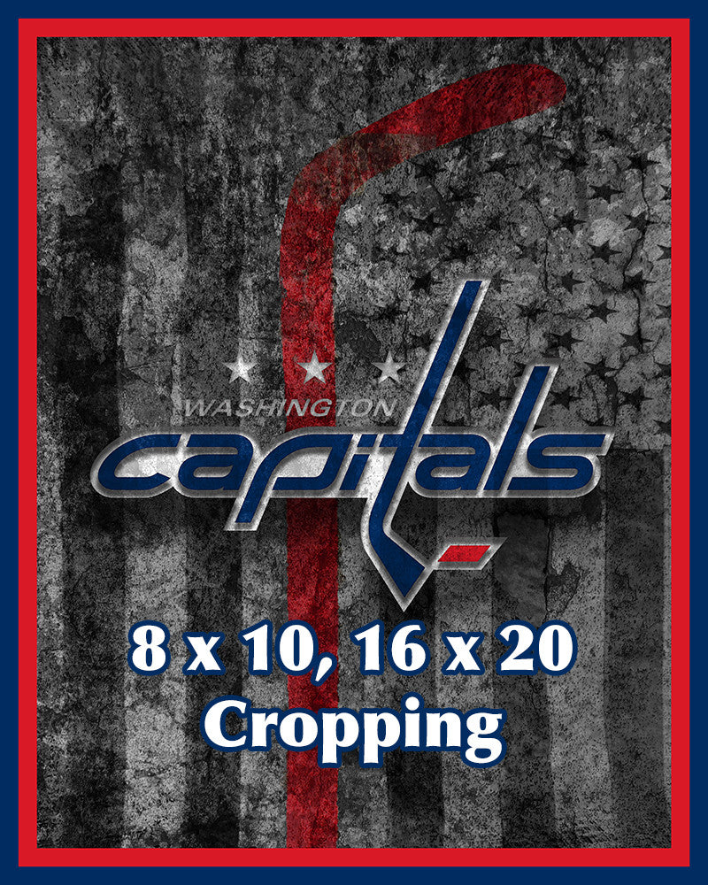 Washington Capitals Hockey Flag Poster, Washington Capitals Gift, Caps ...